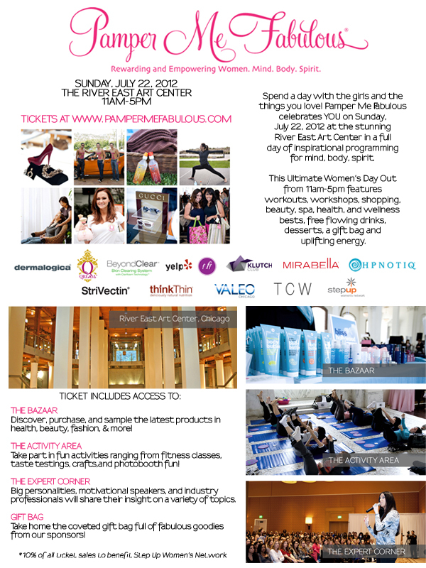 Pamper Me Fabulous Chicago {Event Ticket Giveaway!} - Making Time for Mommy