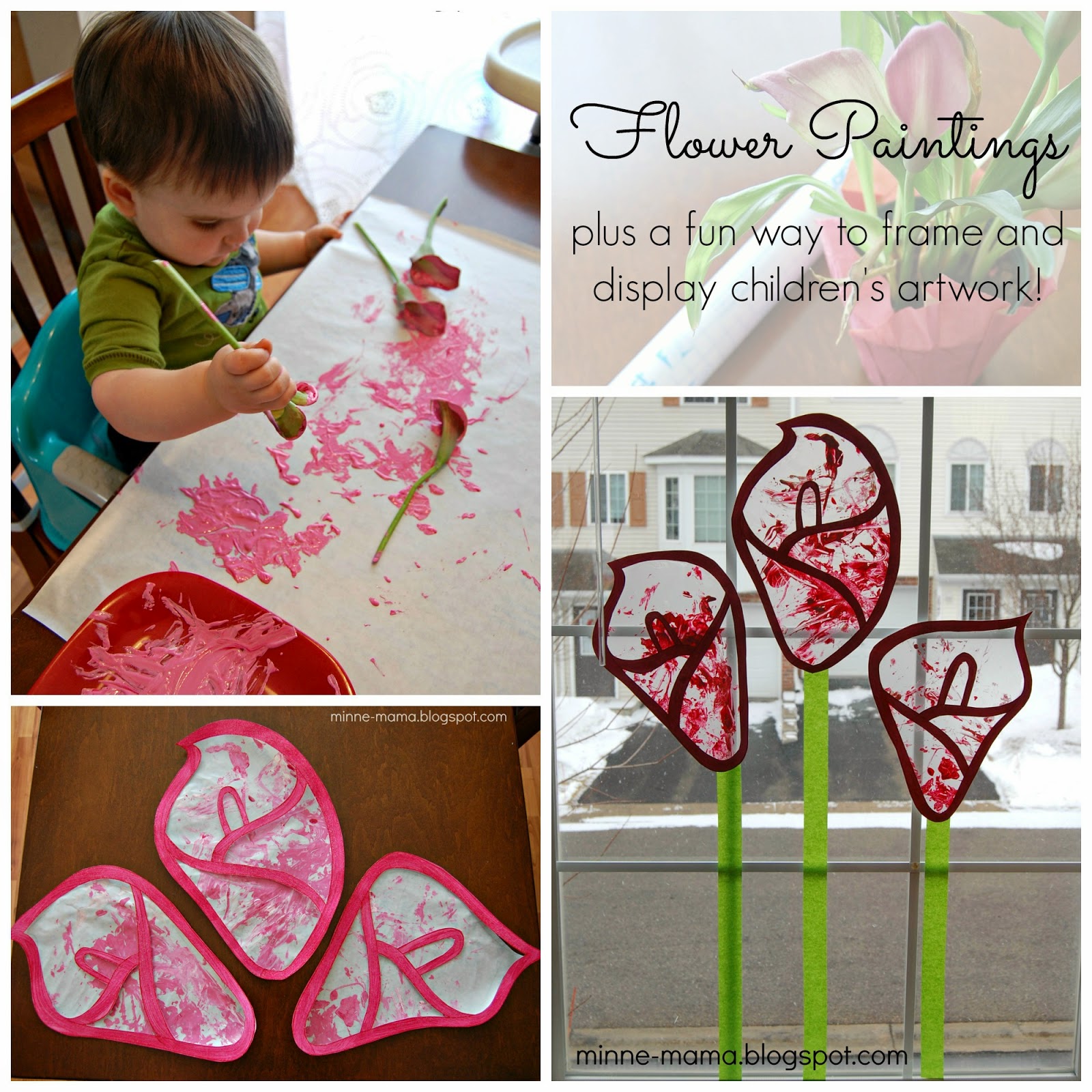 Flower Themed Activities For Kids {HOP} - Making Time for Mommy