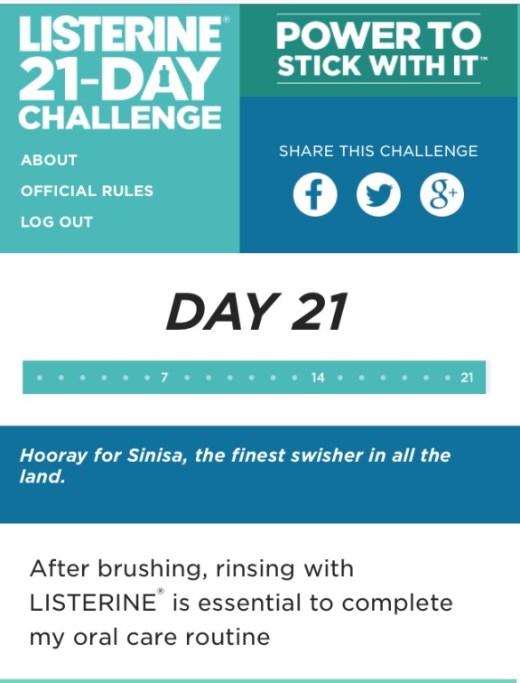 Listerine Challenge Archives - Making Time for Mommy