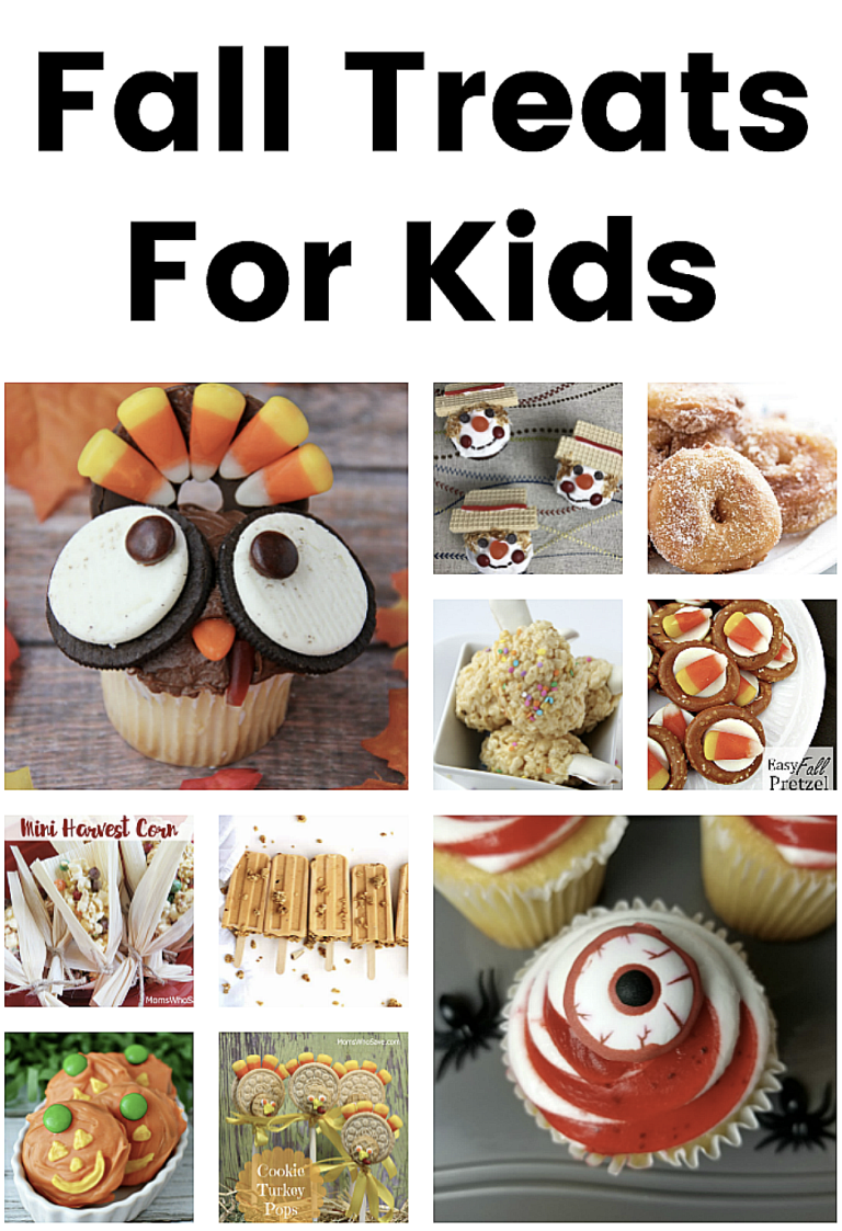 Kid-Friendly Fall Treats - Making Time for Mommy